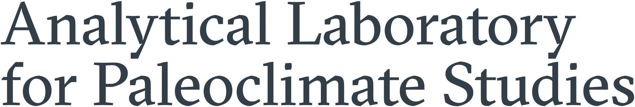 Analytical Laboratory for Paleoclimate Studies | Jackson School of ...