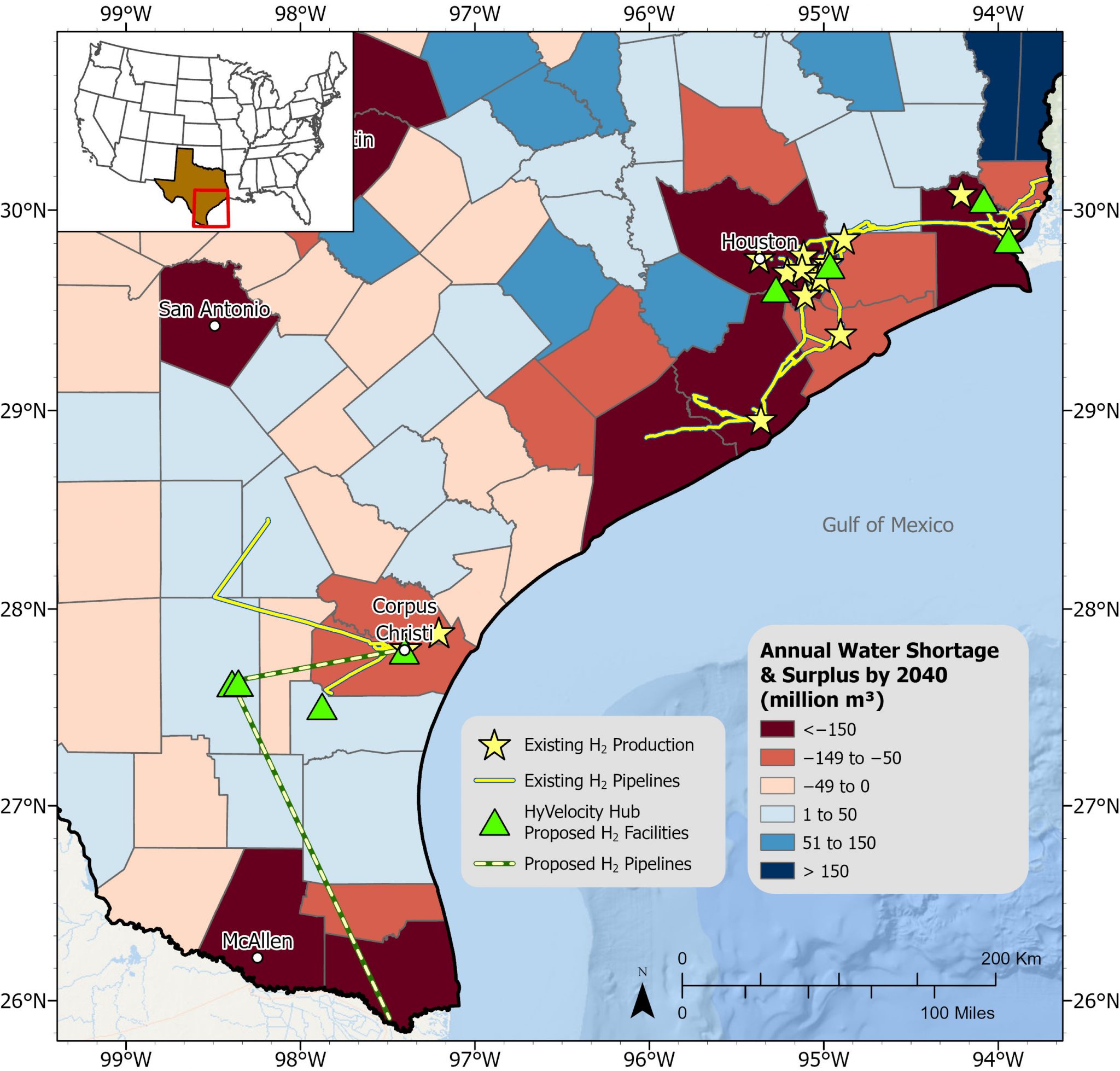 The Texas Hydrogen Industry Needs Water, New Study Provides Details on ...