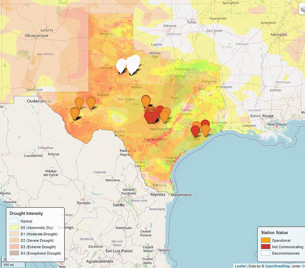 UT Austin Refreshes Texas Drought Tracking Tool | Jackson School of ...