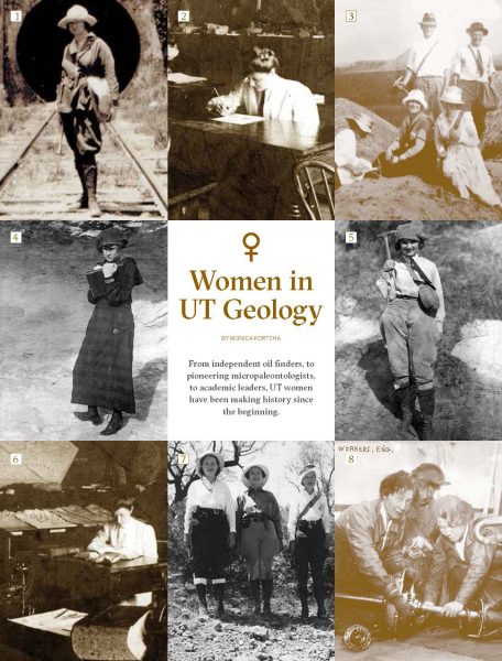 Women in UT Geology | Jackson School of Geosciences | The University of ...