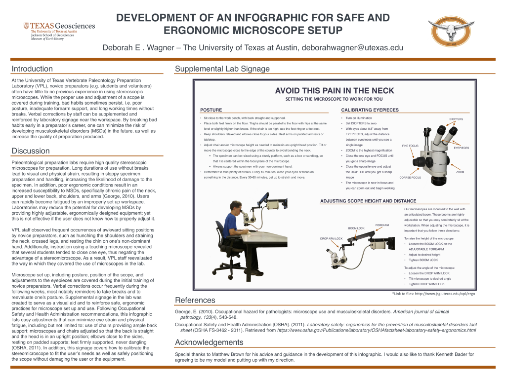 Adjusting the microscope | Jackson School Museum of Earth History